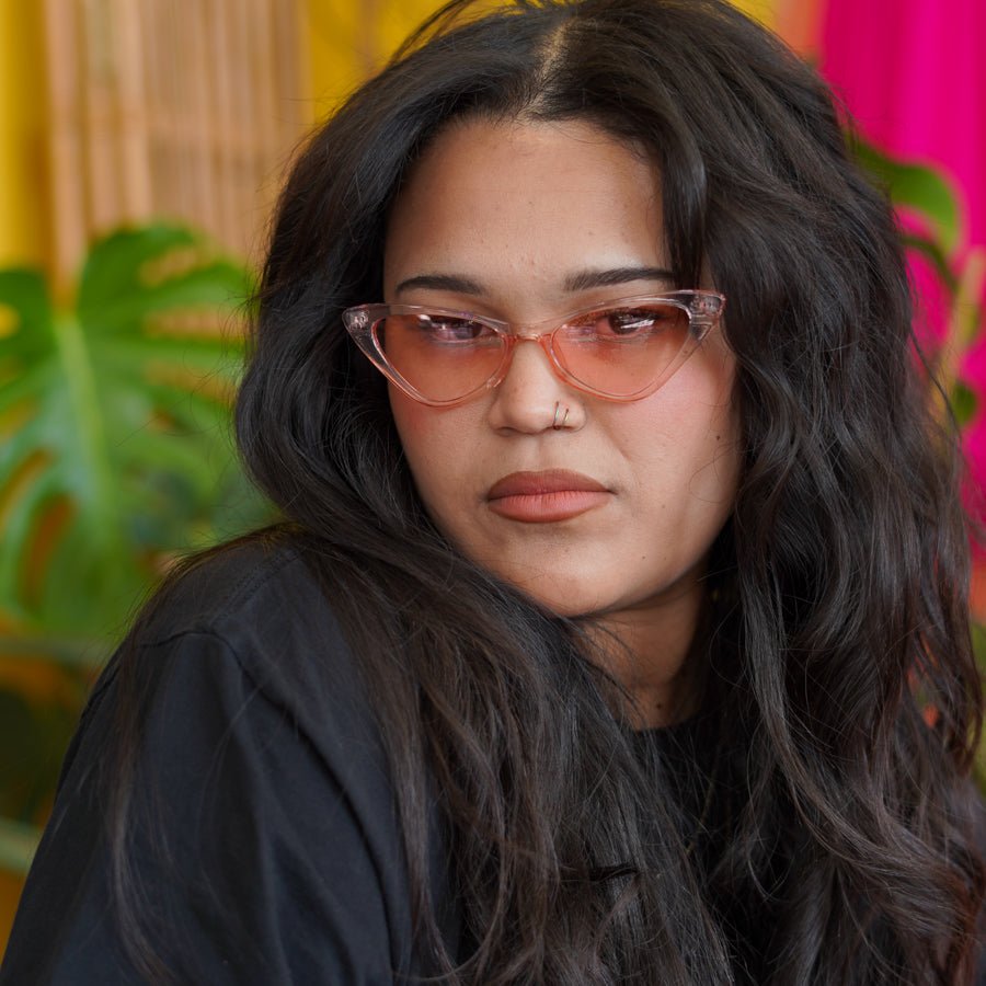 See Thru Cat Eye Sunnies – cantiqLA